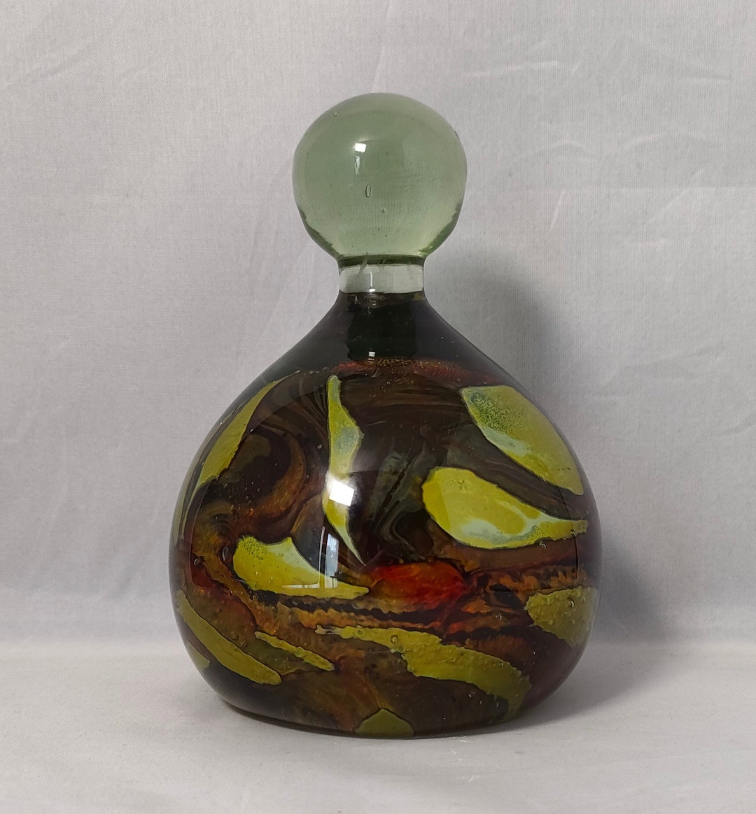 Vintage Signed Mdina Glass Paperweight or Door Stop - Etsy