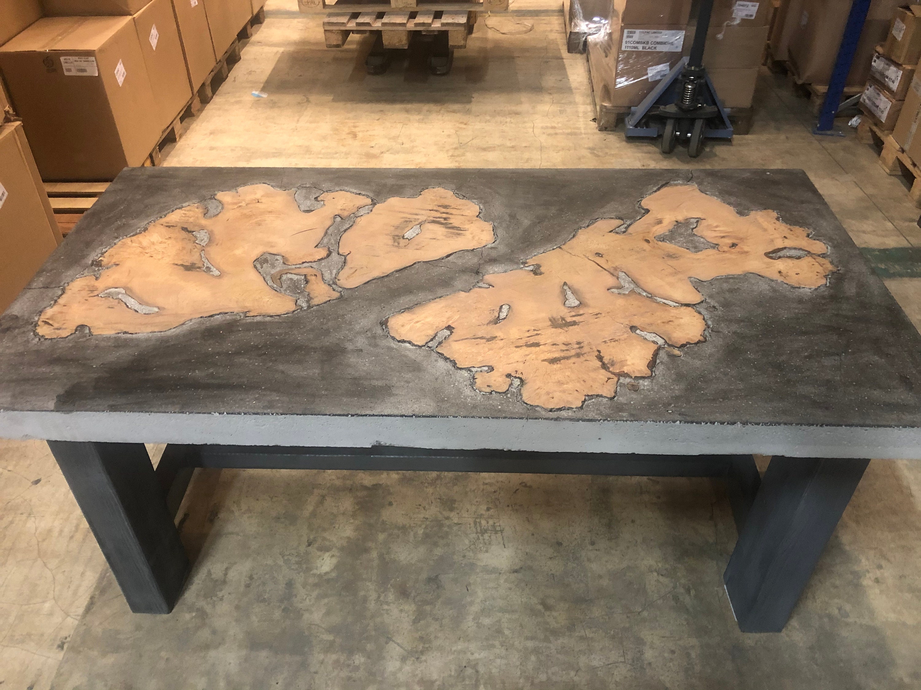 Concrete Dining Table - Etsy