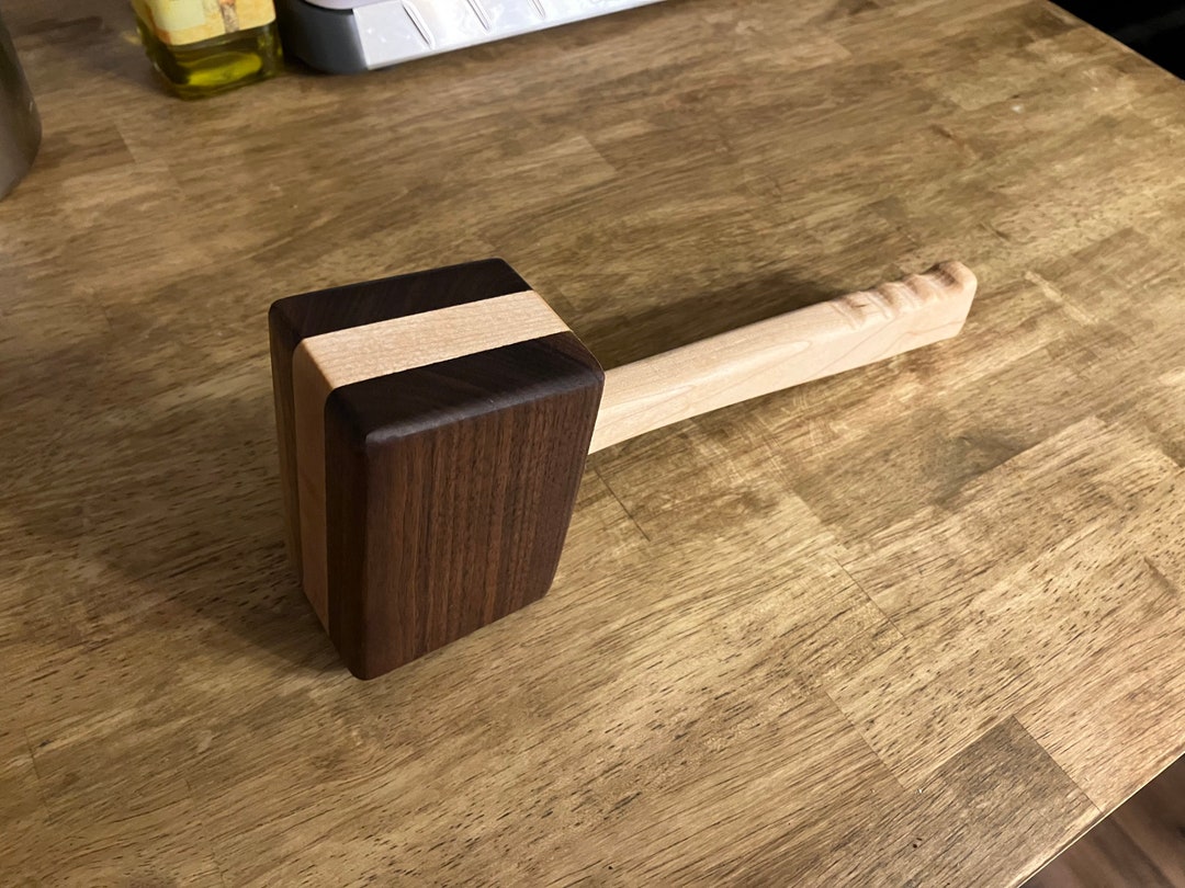 Wood Mallet / Woodworking Mallet / Ice Crusher / Free Shiping! - Etsy