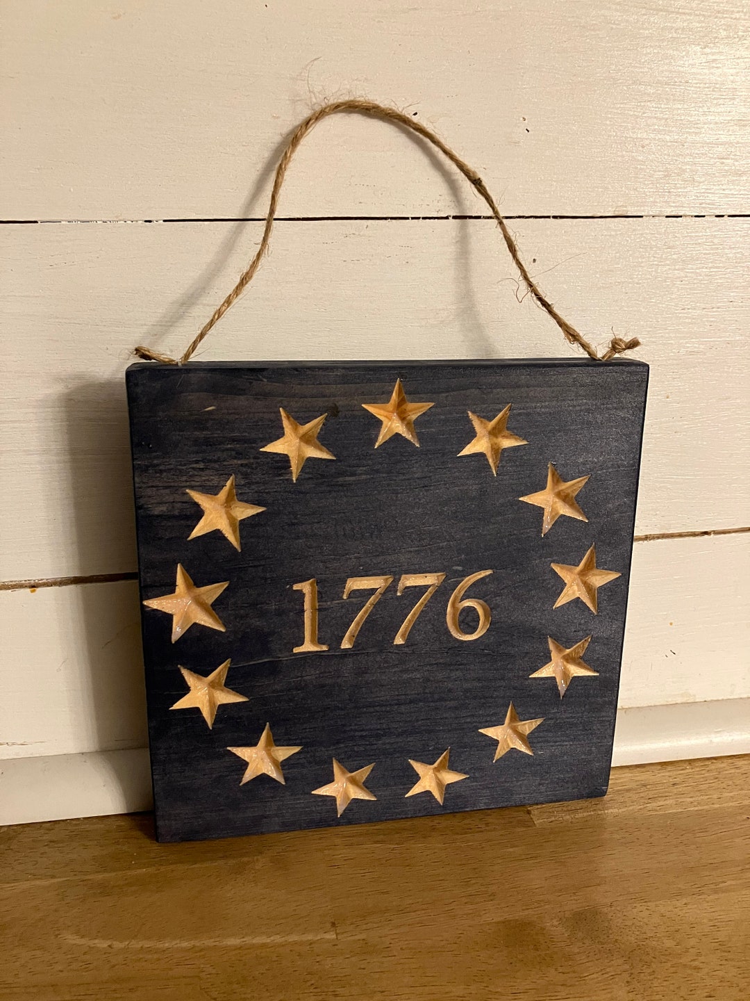 1776 Wood Carved Sign - Etsy