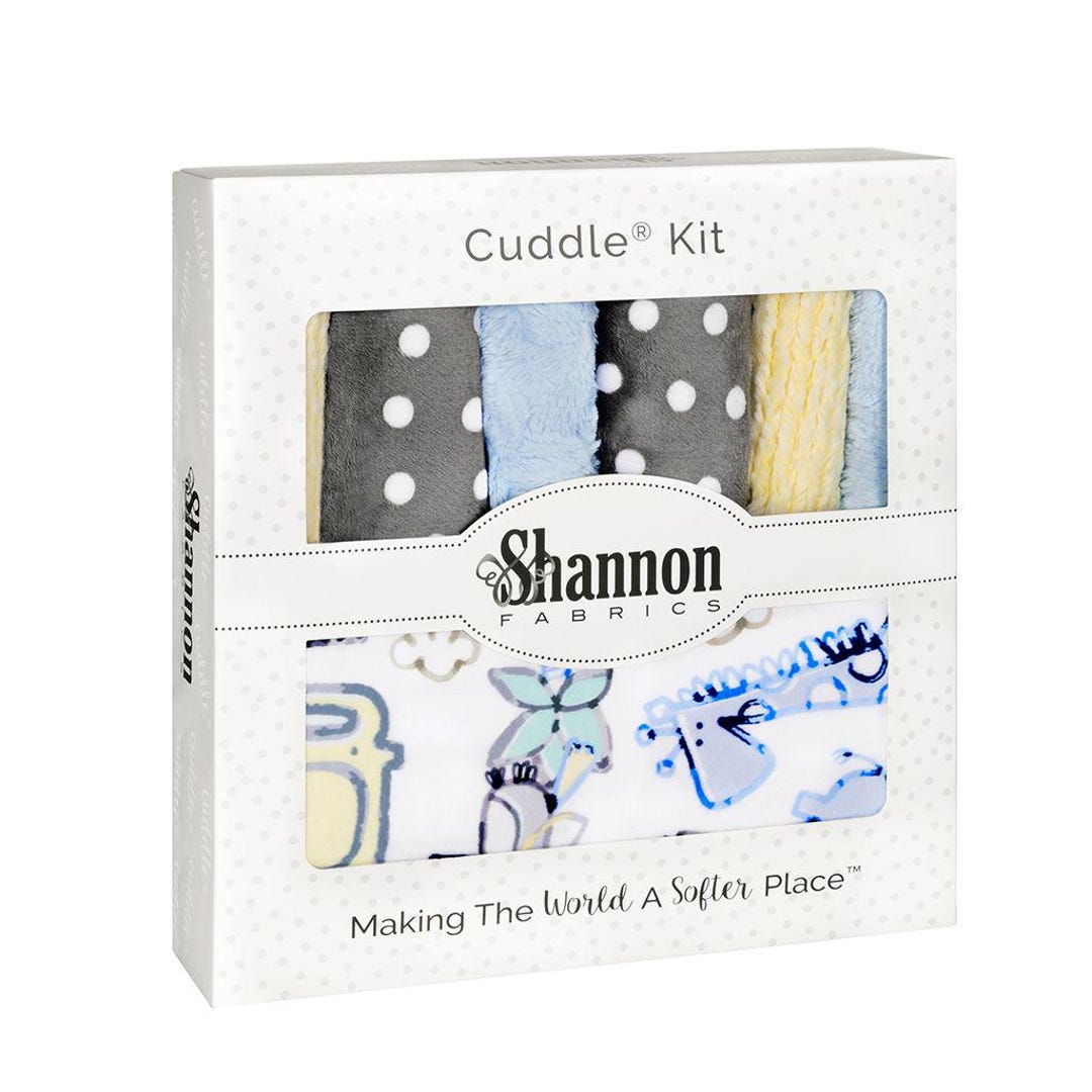 Wee One Cuddle® Kit Lion Around Blue by Shannon Fabrics - Etsy