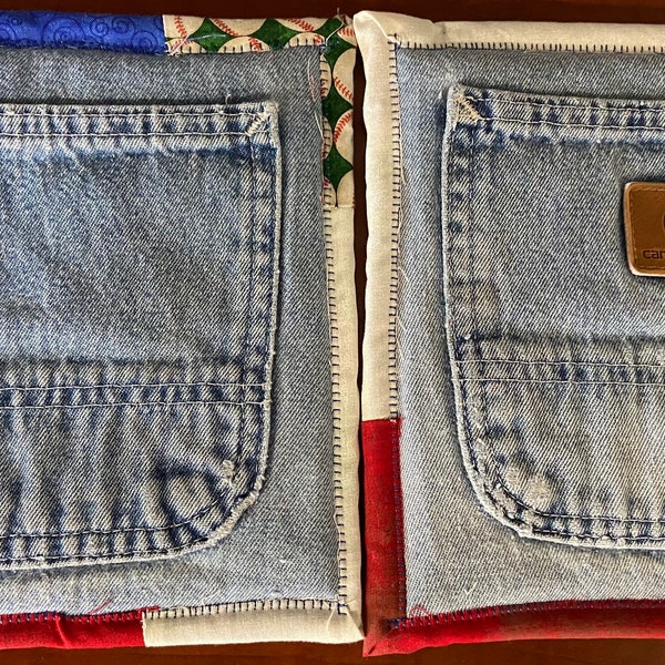 Denim Hot Pad - Etsy