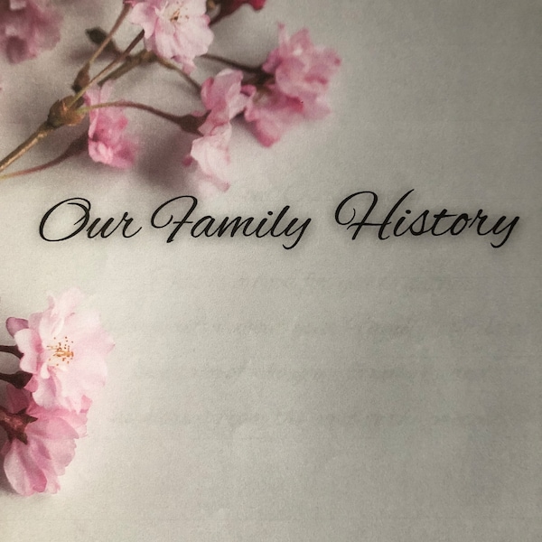 Downloadable Ancestry Tree - Etsy