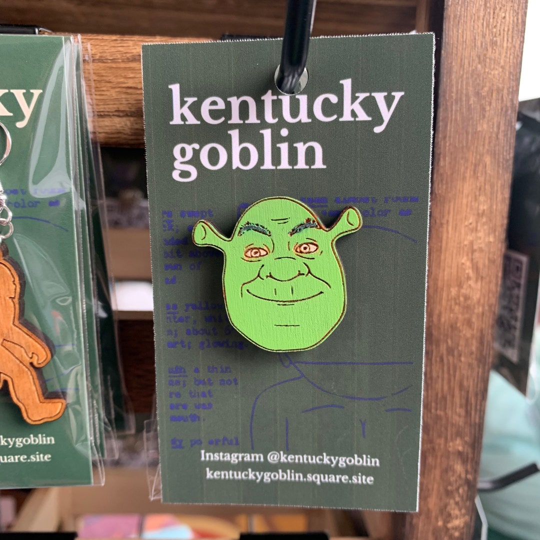 Shrek Pin - Etsy