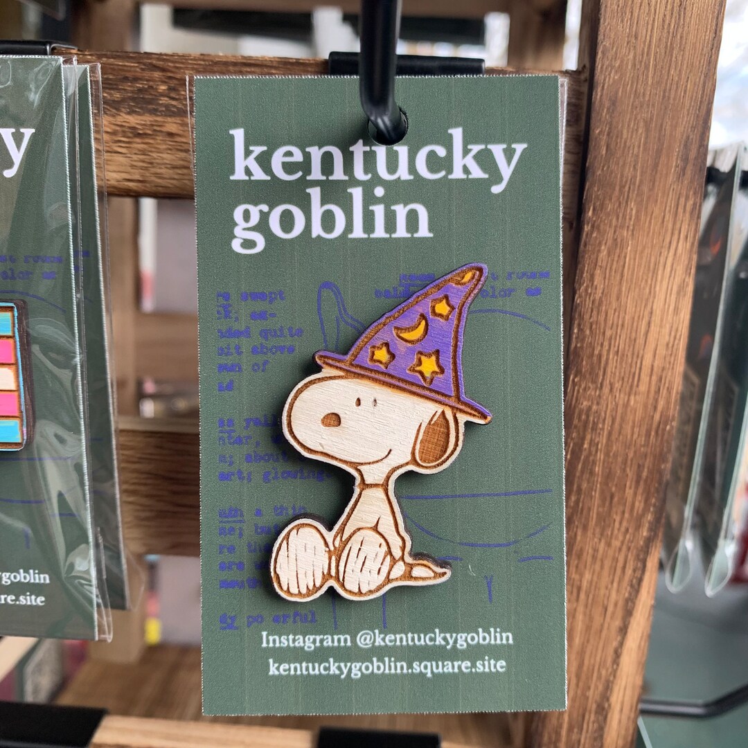 Wizard Snoopy Pin - Etsy