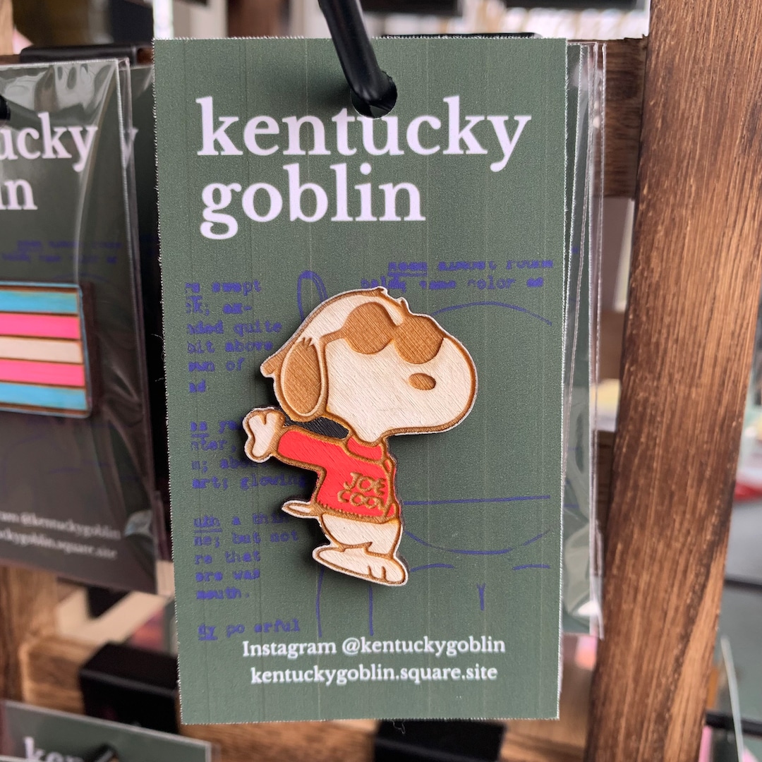 Joe Cool Snoopy Pin - Etsy