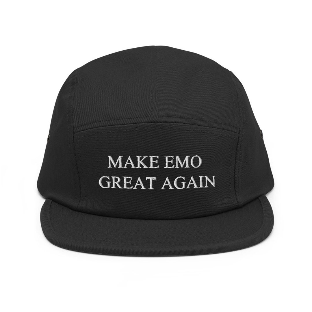 Make Emo Great Again Five Panel Cap - Etsy