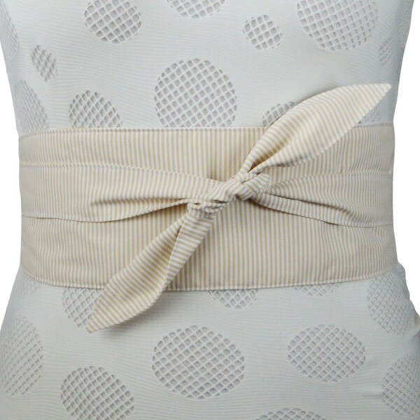 Wide Fabric Belt - Etsy