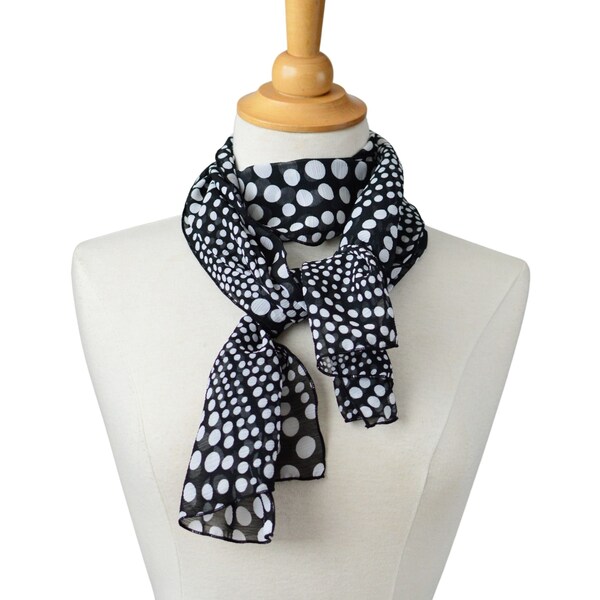 Polka Dots Scarf - Etsy