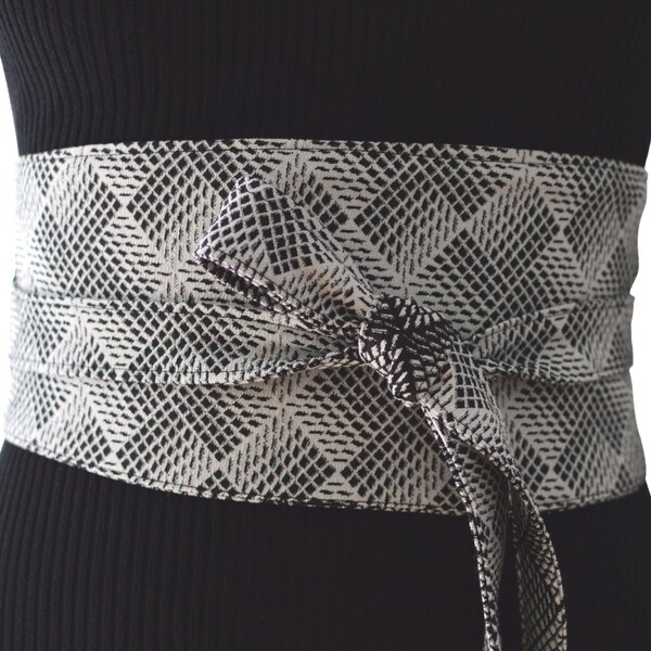 Wide Fabric Belt - Etsy