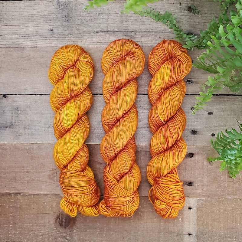 Hand Dyed Dk Yarn - Etsy