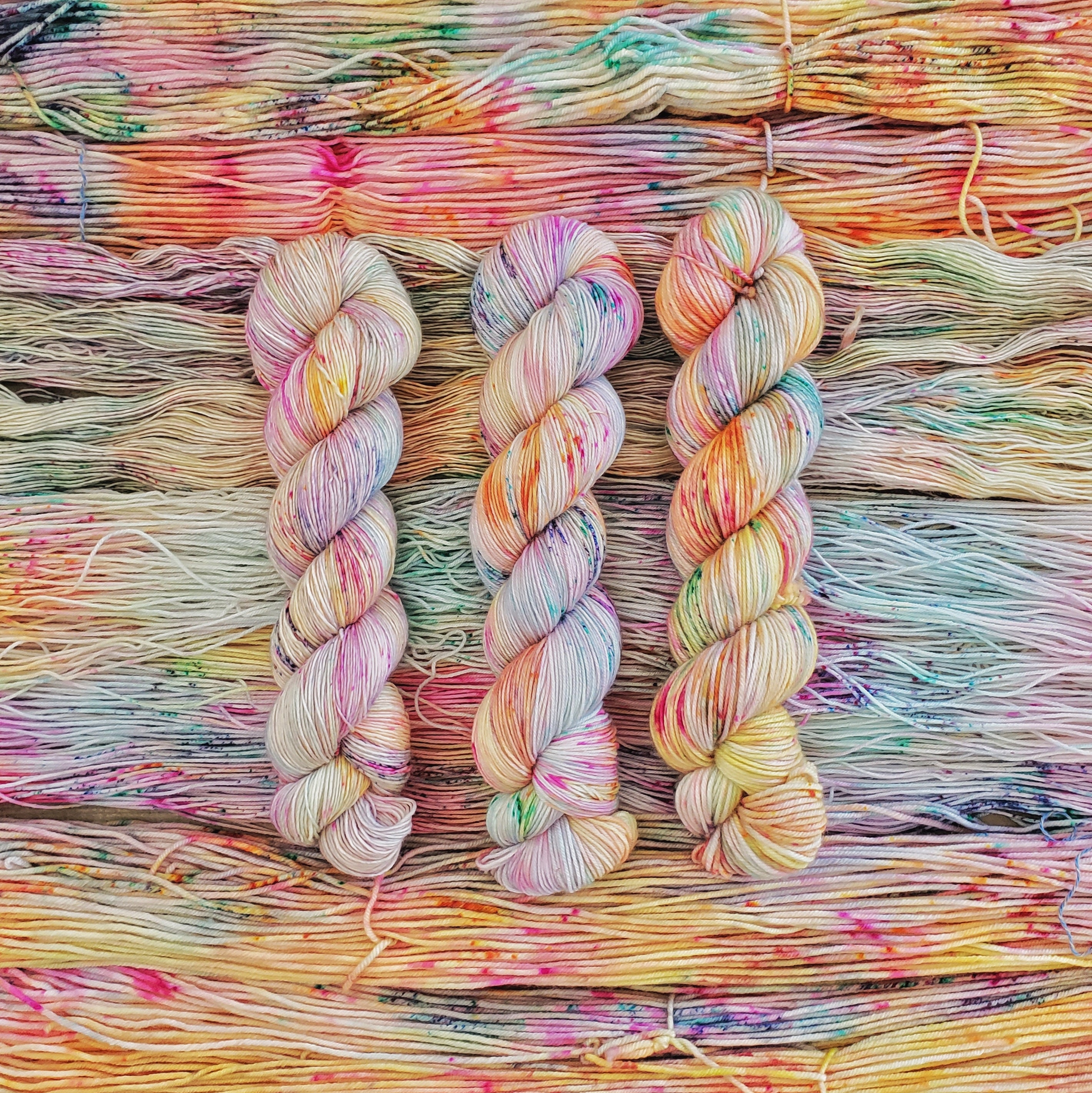 Luna Lovegood Hand Dyed Yarn Single Ply DK Fingering - Etsy