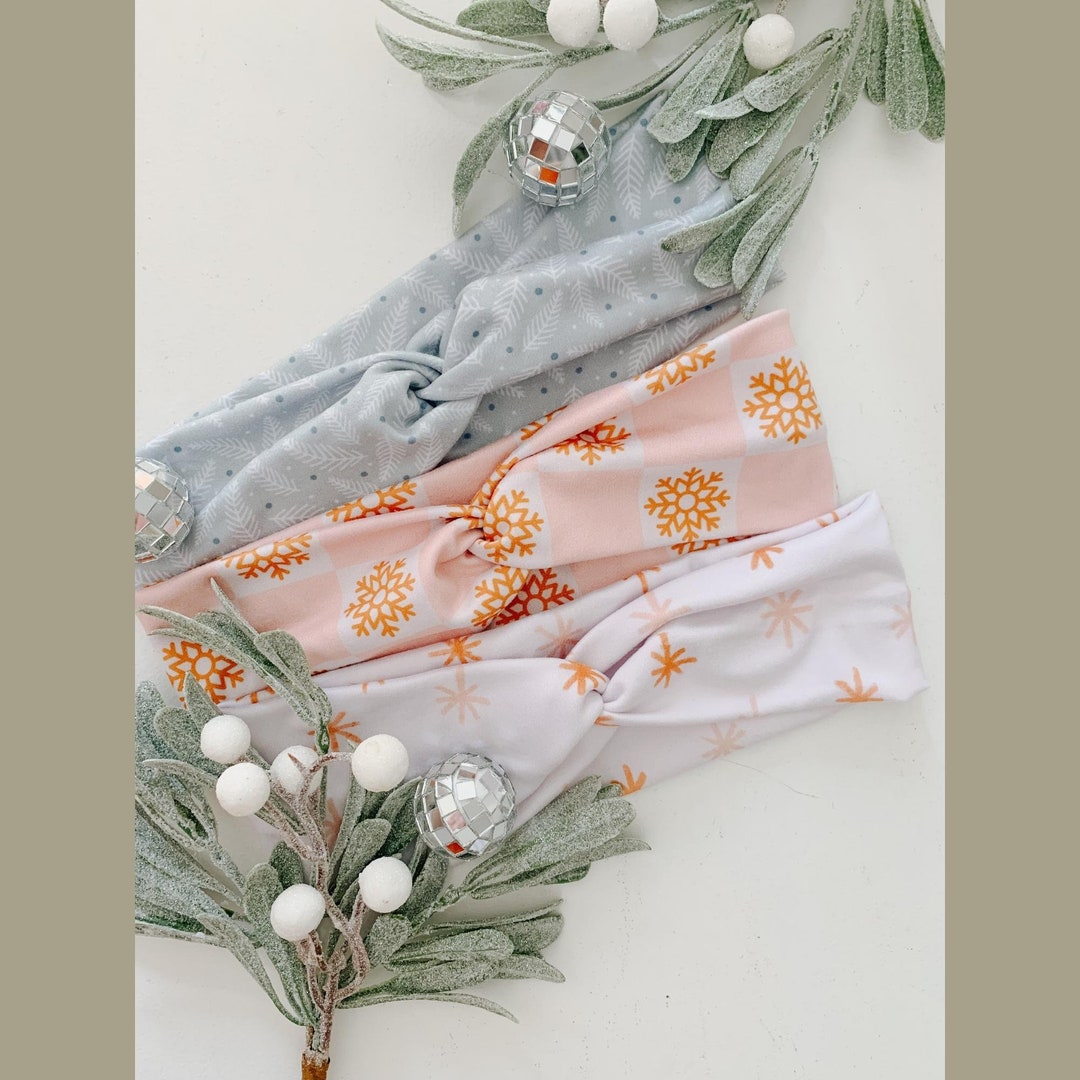 Holiday Headbands, Christmas Hair Accessories, Soft and Stretchy Turban ...