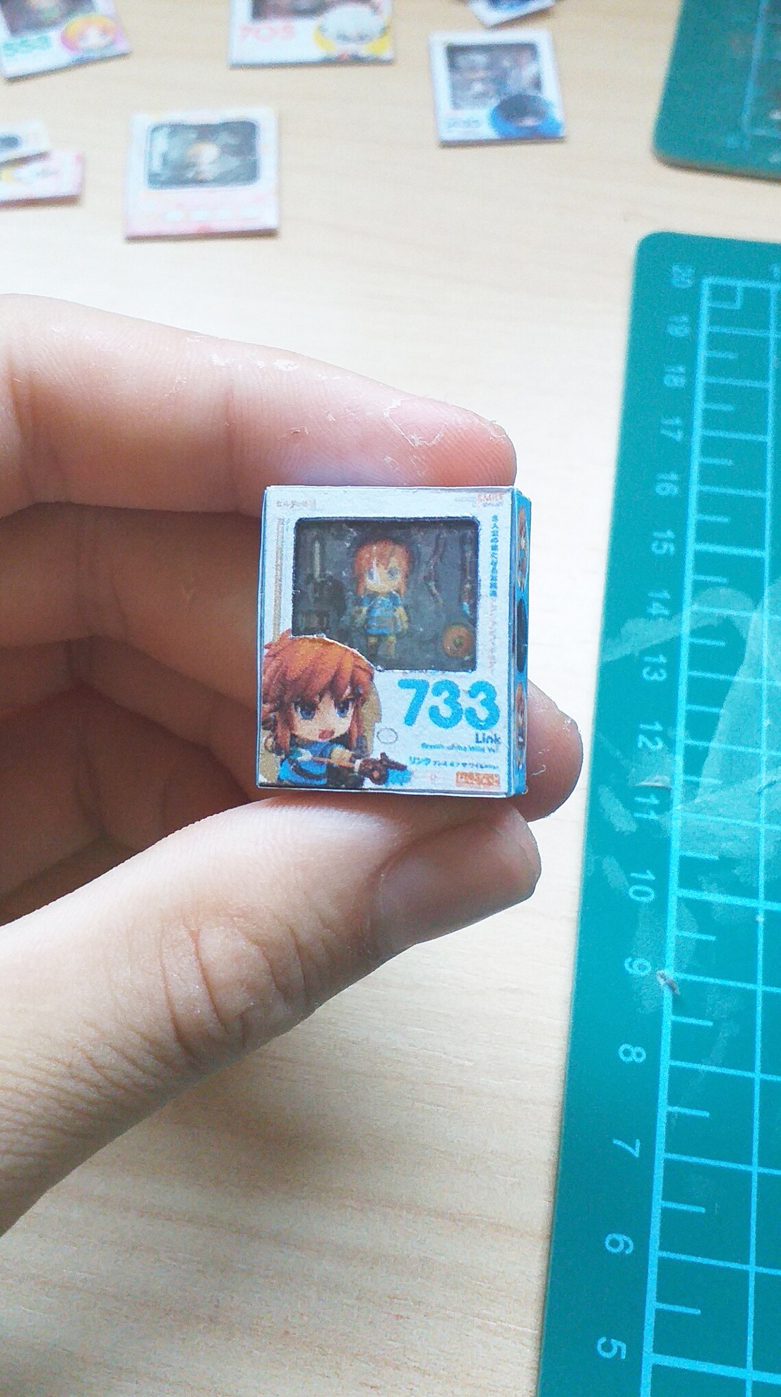 Miniature Zelda Breath of the Wild Nendoroid Template - Etsy