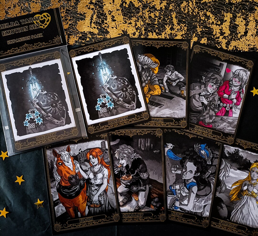 Zelda Tarot - Emotion Set (tarot Cards Collection) - Etsy