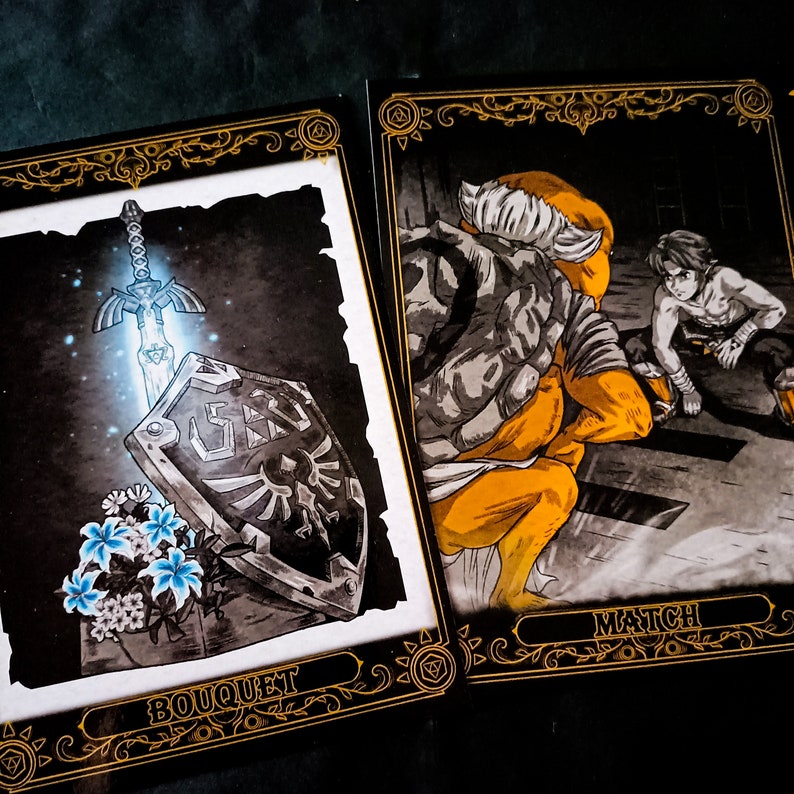 Zelda Tarot - Emotion Set (tarot Cards Collection) - Etsy