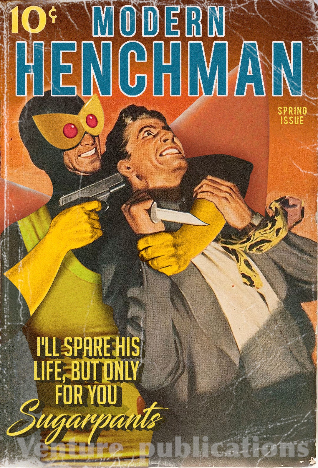 Modern Henchman, Venture Bros, A3 Pulp Art, Poster Print - Etsy