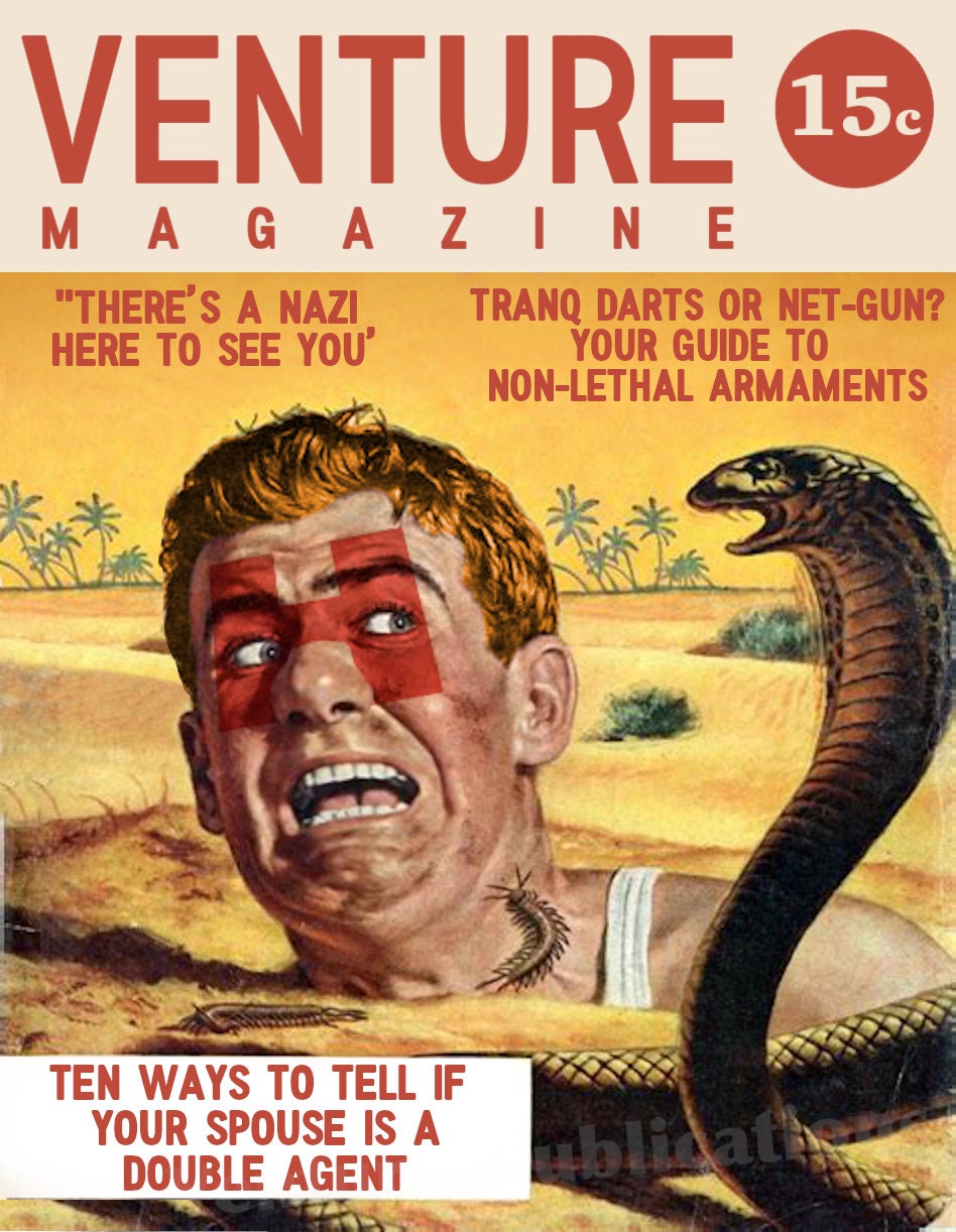 Venture Pulp Magazine A3 Poster - Etsy