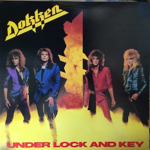 Dokken Under Lock and Key LP - Etsy