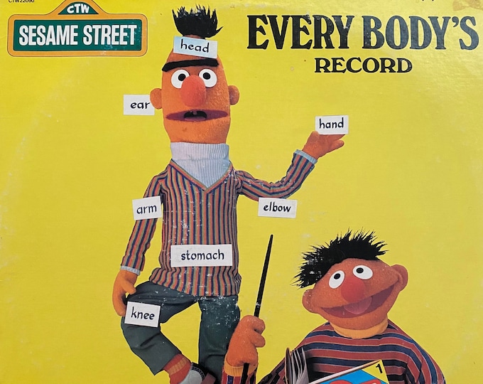 Sesame Street Every Body’s Record Bert & Ernie - Etsy