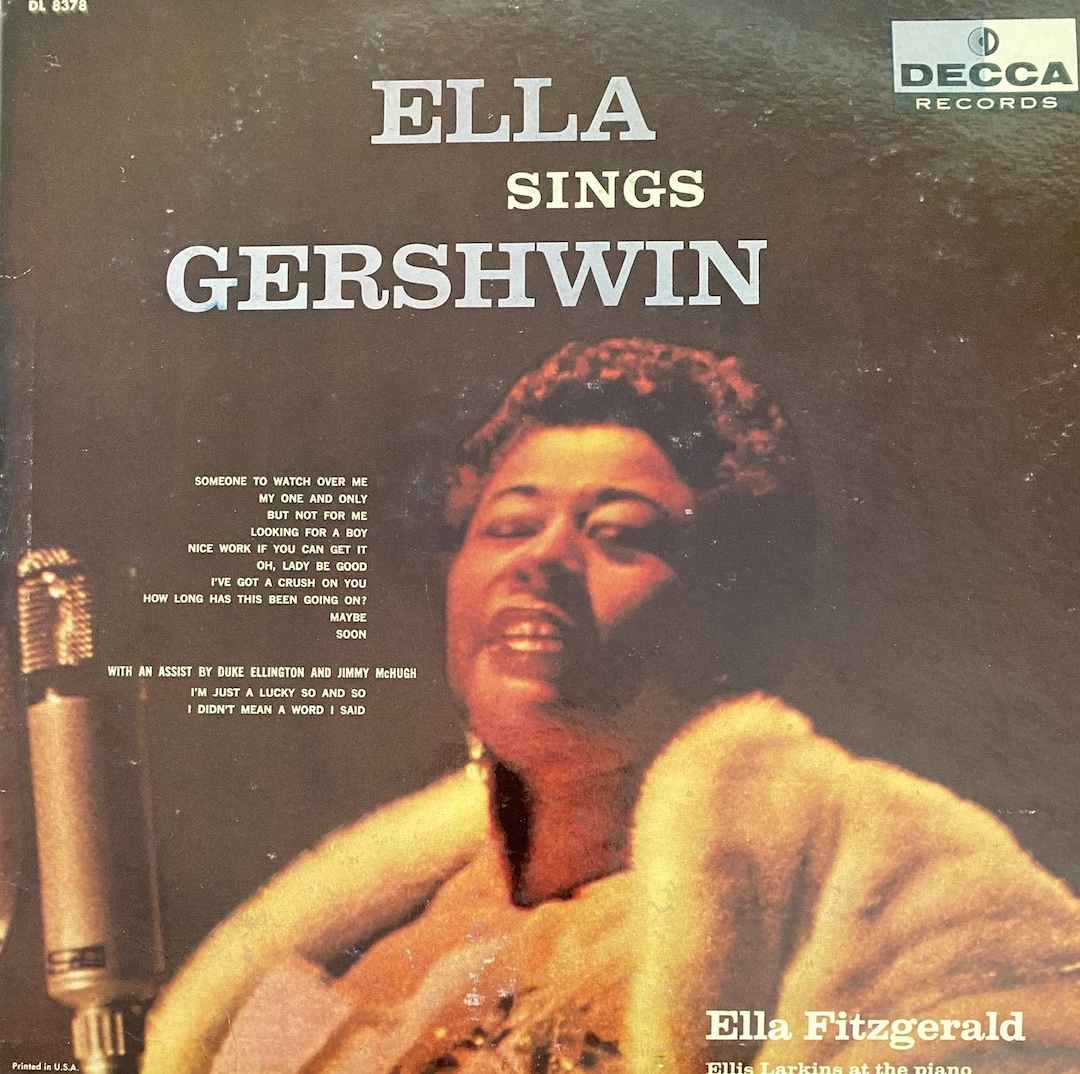 Ella Fitzgerald Ella Sings Gershwin 1956 VG/VG - Etsy