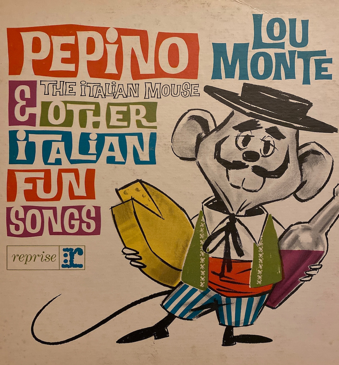 Lou Monte Pepino the Italian Mouse LP - Etsy