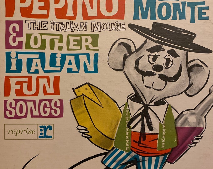 Lou Monte Pepino the Italian Mouse LP - Etsy