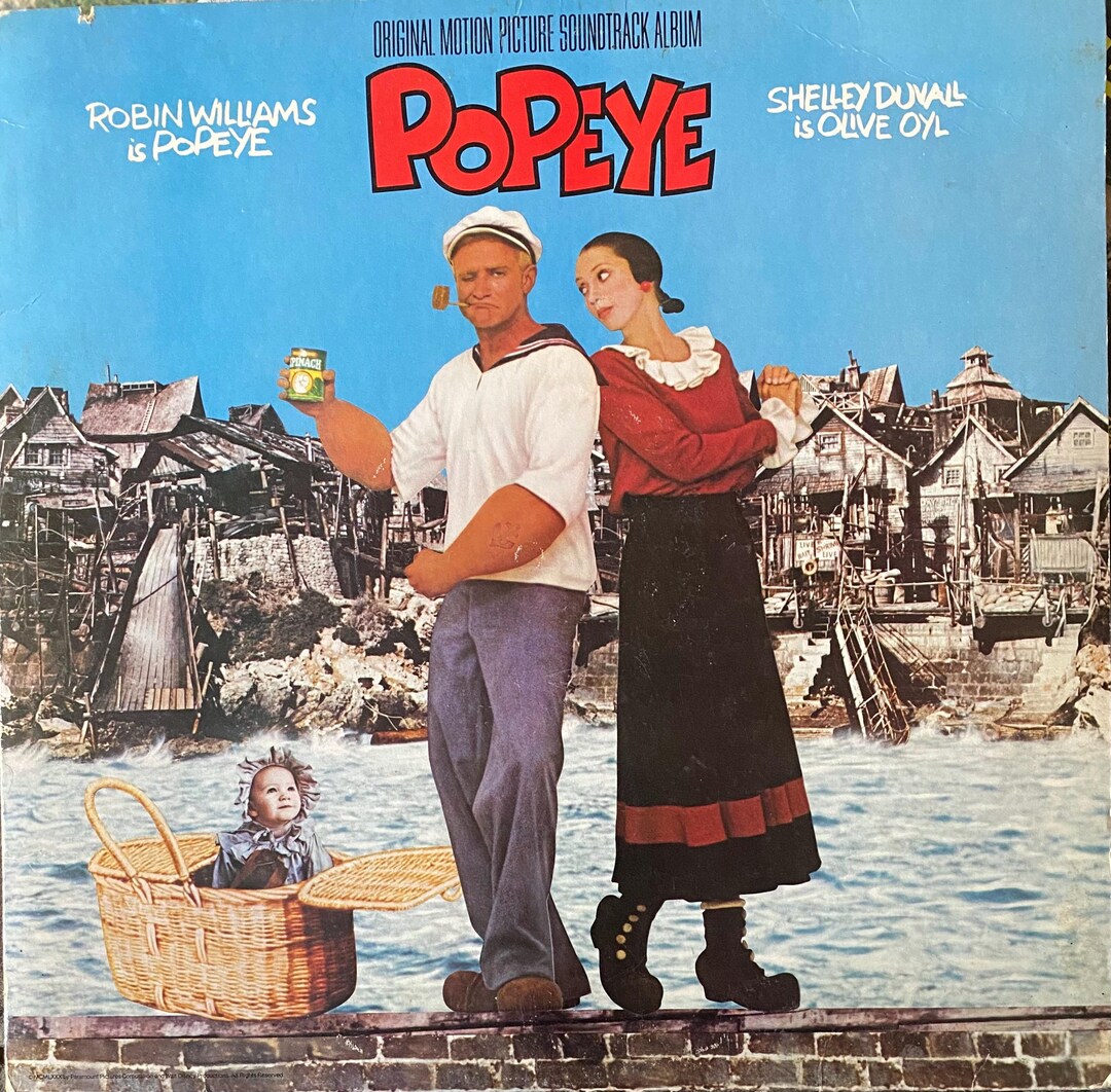 Popeye Soundtrack LP Robin Williams - Etsy