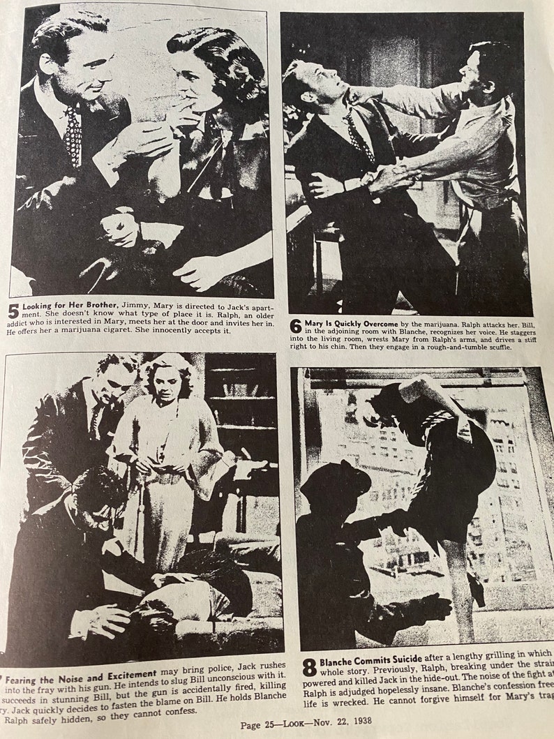 Reefer Madness 1972 Theater Advertisement - Etsy