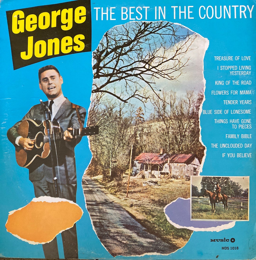 George Jones the Best in the Country LP - Etsy