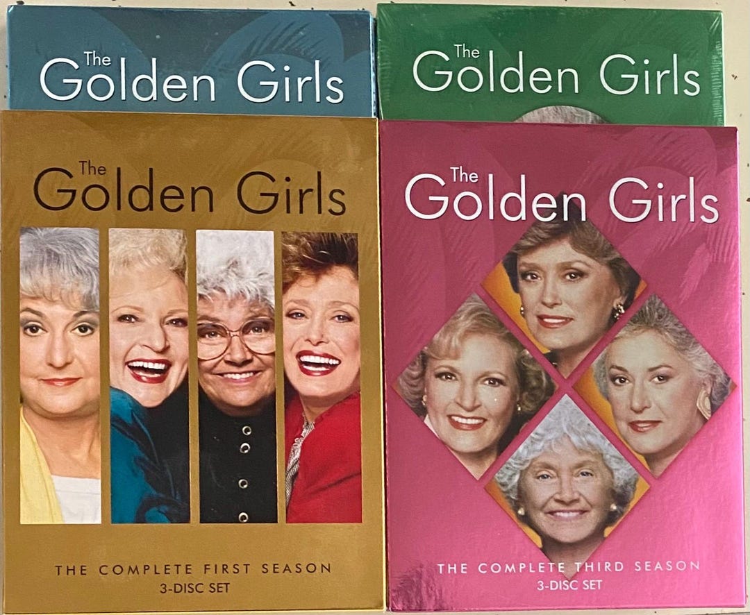 The Golden Girls Seasons 1-4 DVD Set - Etsy