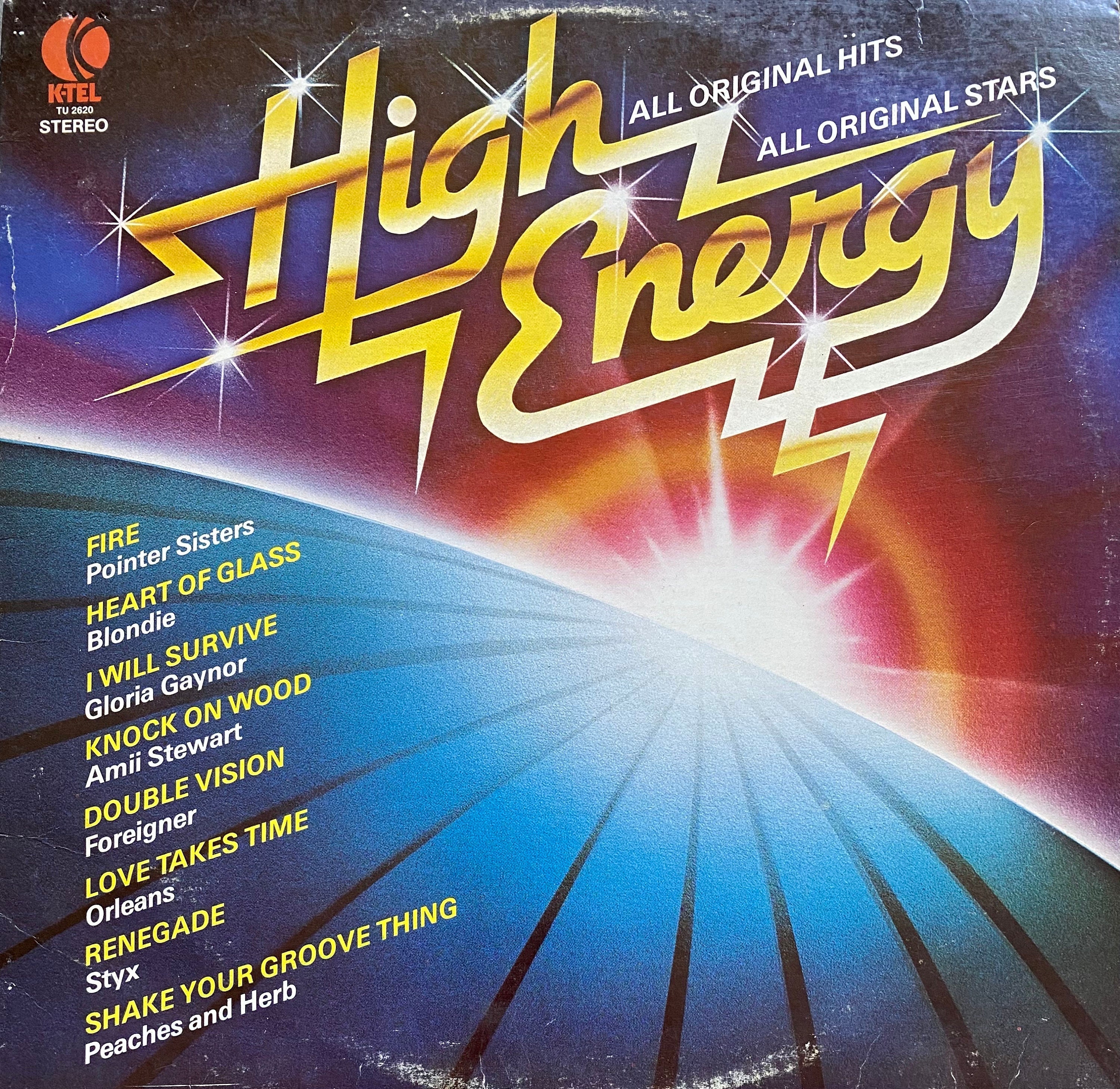 High Energy LP Blondie, Styx, Gloria Gaynor - Etsy