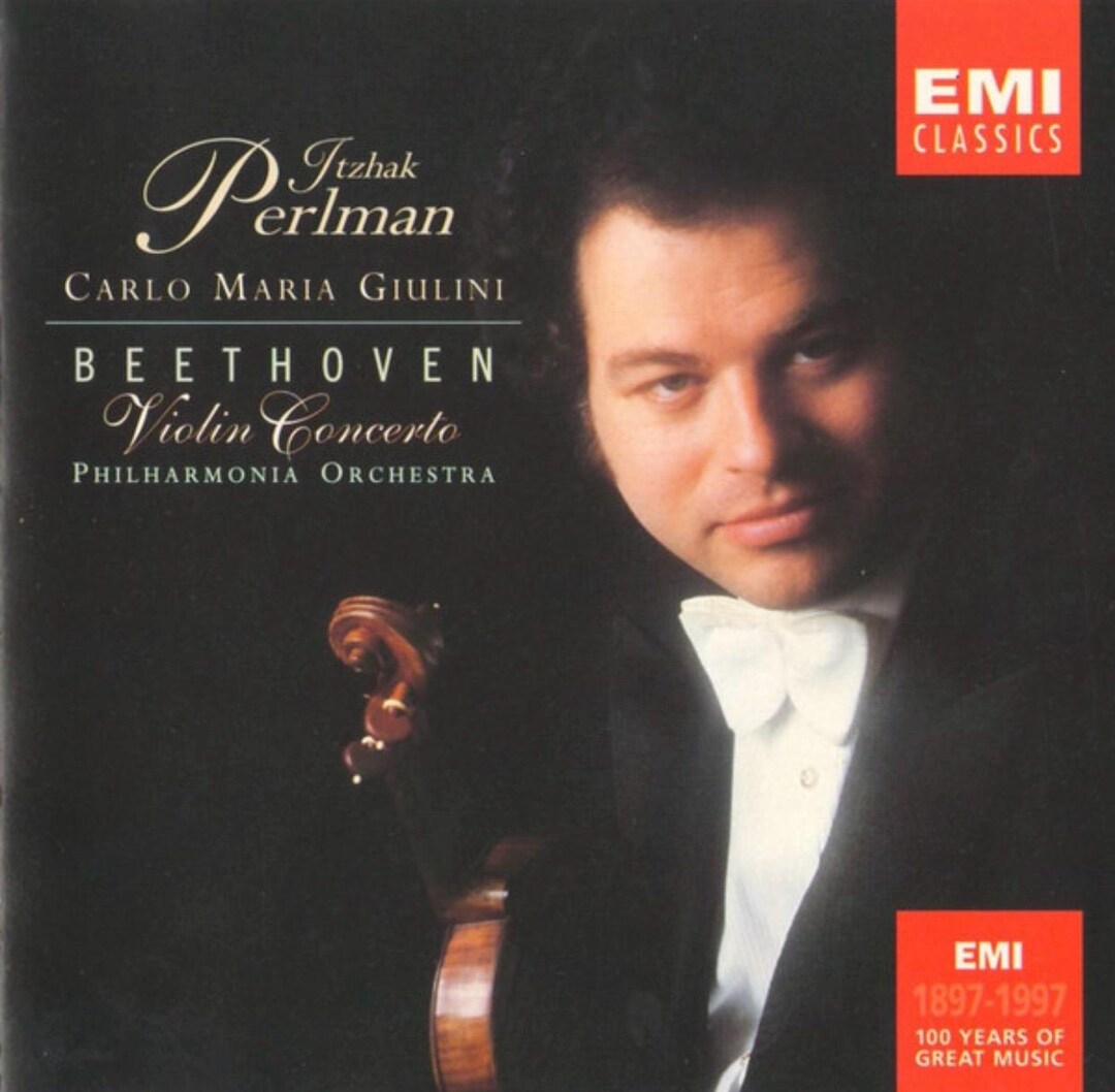 Itzhak Perlman Beethoven Violin Concerto CD - Etsy