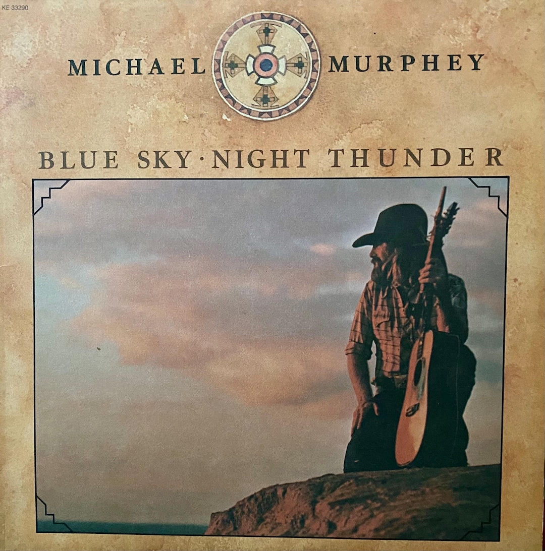 Michael Murphy Blue Sky Night Thunder LP - Etsy