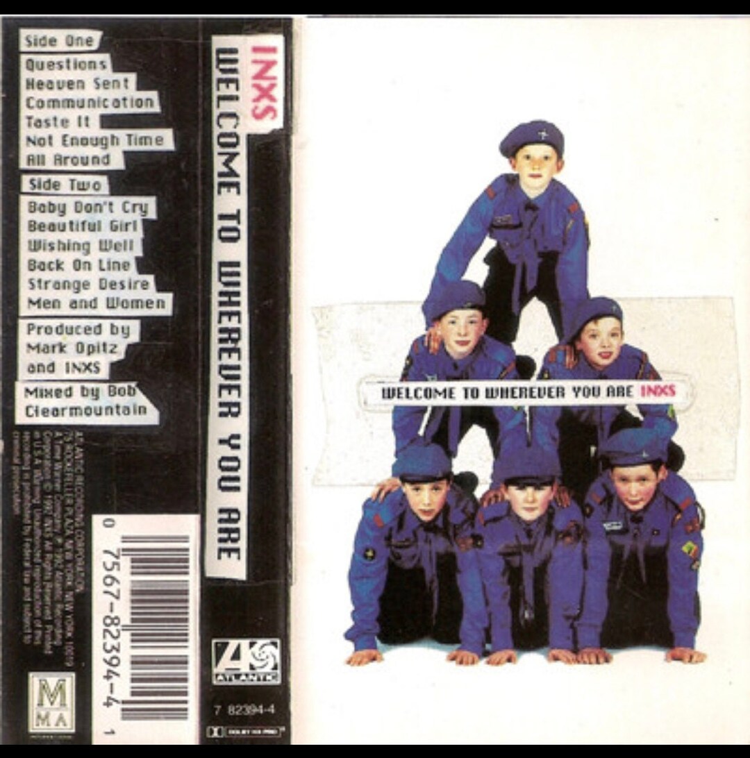 INXS Welcome to Wherever You Are Cassette - Etsy
