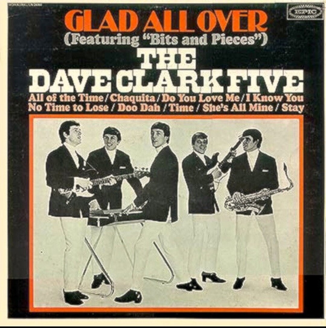 The Dave Clark Five Glad All Over LP - Etsy