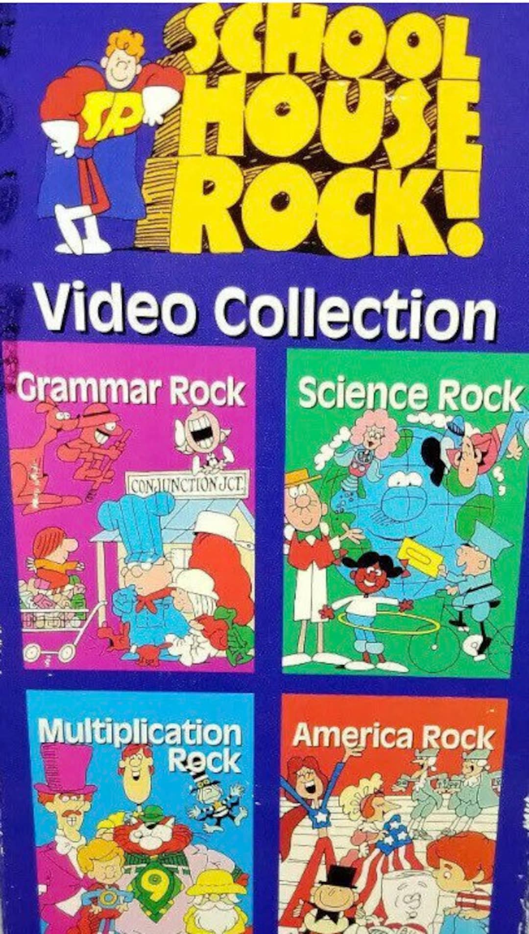 School House Rock Sampler VHS - Etsy