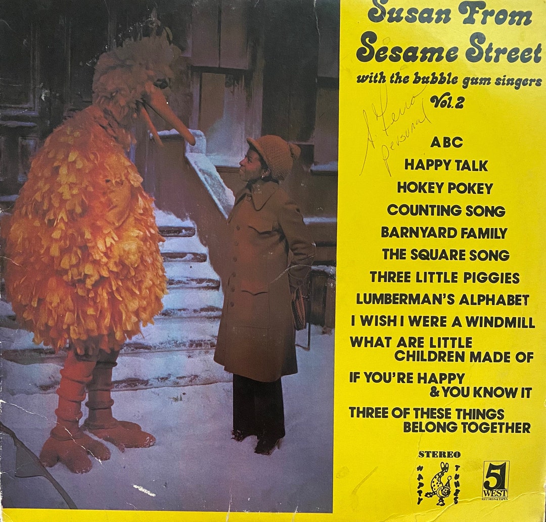 Susan From Sesame Street LP - Etsy