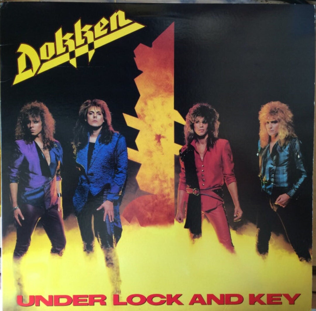 Dokken Under Lock and Key LP - Etsy