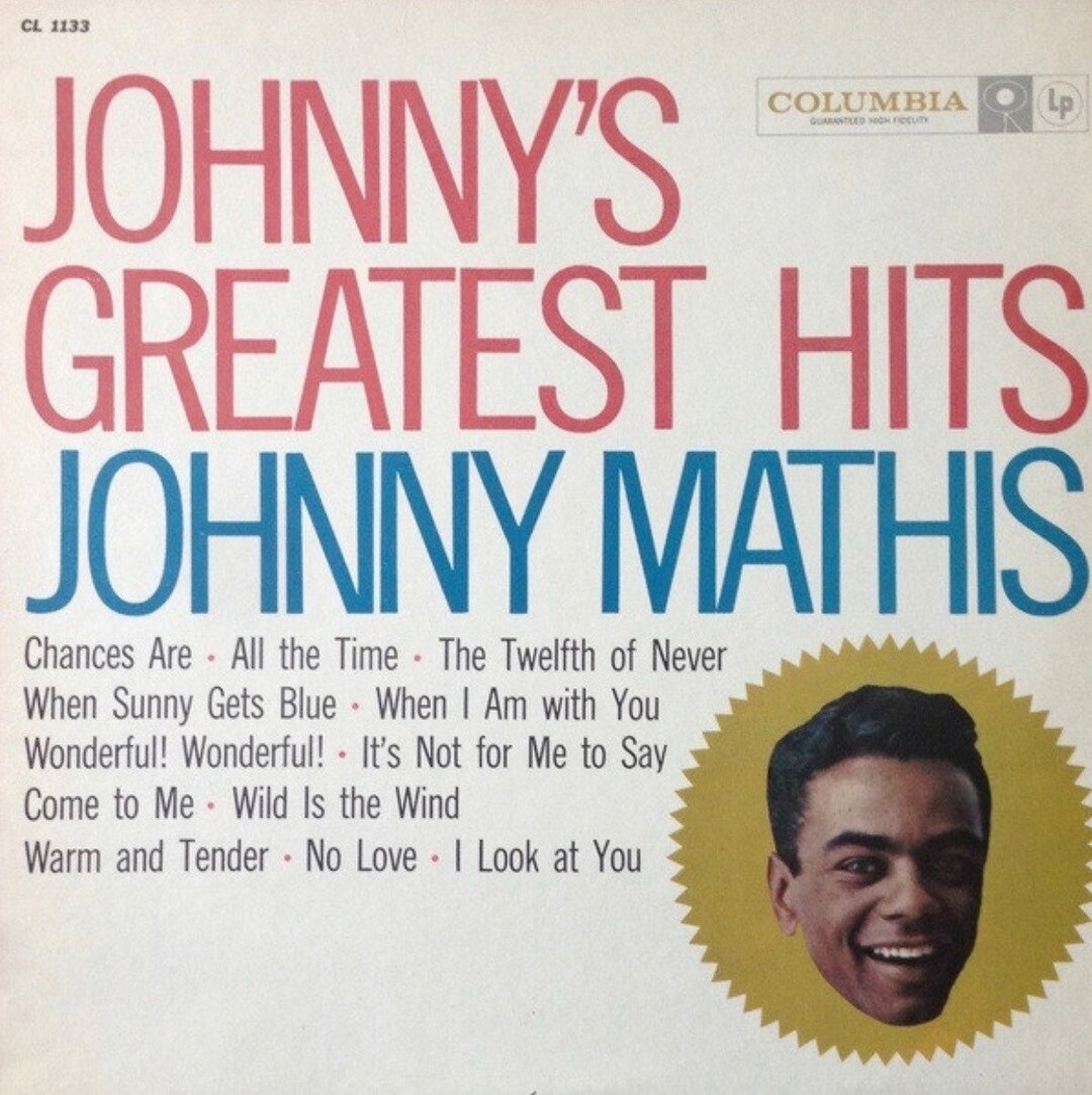 Johnny Mathis Greatest Hits LP - Etsy
