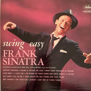 Frank Sinatra Swing Easy LP - Etsy
