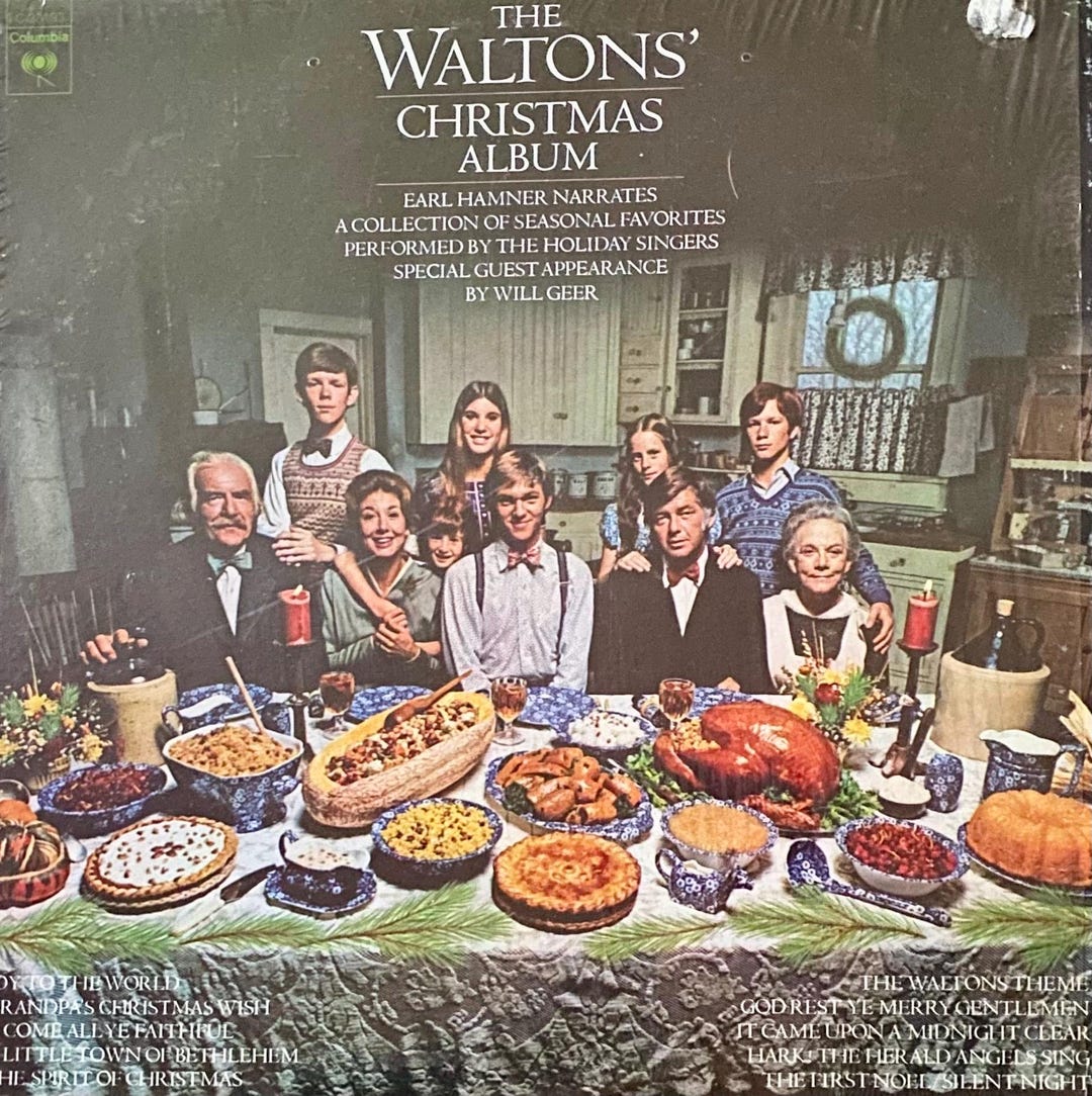 The Waltons Christmas Album LP - Etsy