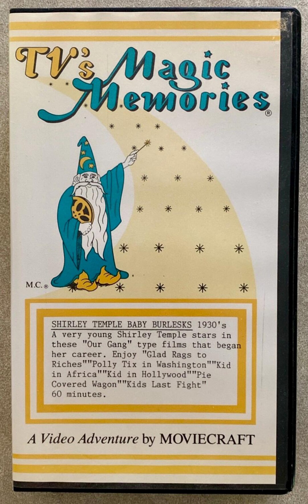 Tvs Magic Memories by Moviecraft VHS Shirley Temple - Etsy