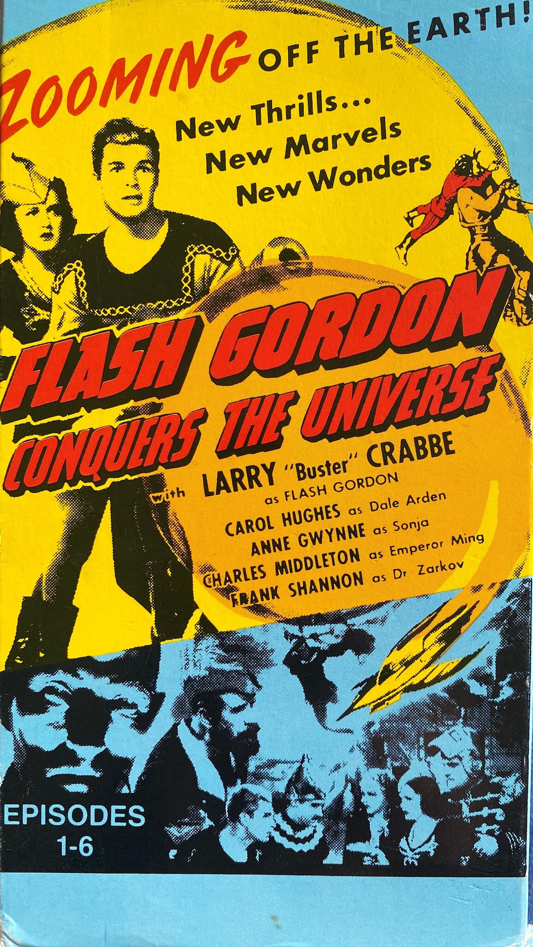 Flash Gordon Conquers the Universe VHS - Etsy