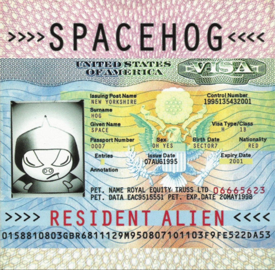 Spacehog Resident Alien CD - Etsy
