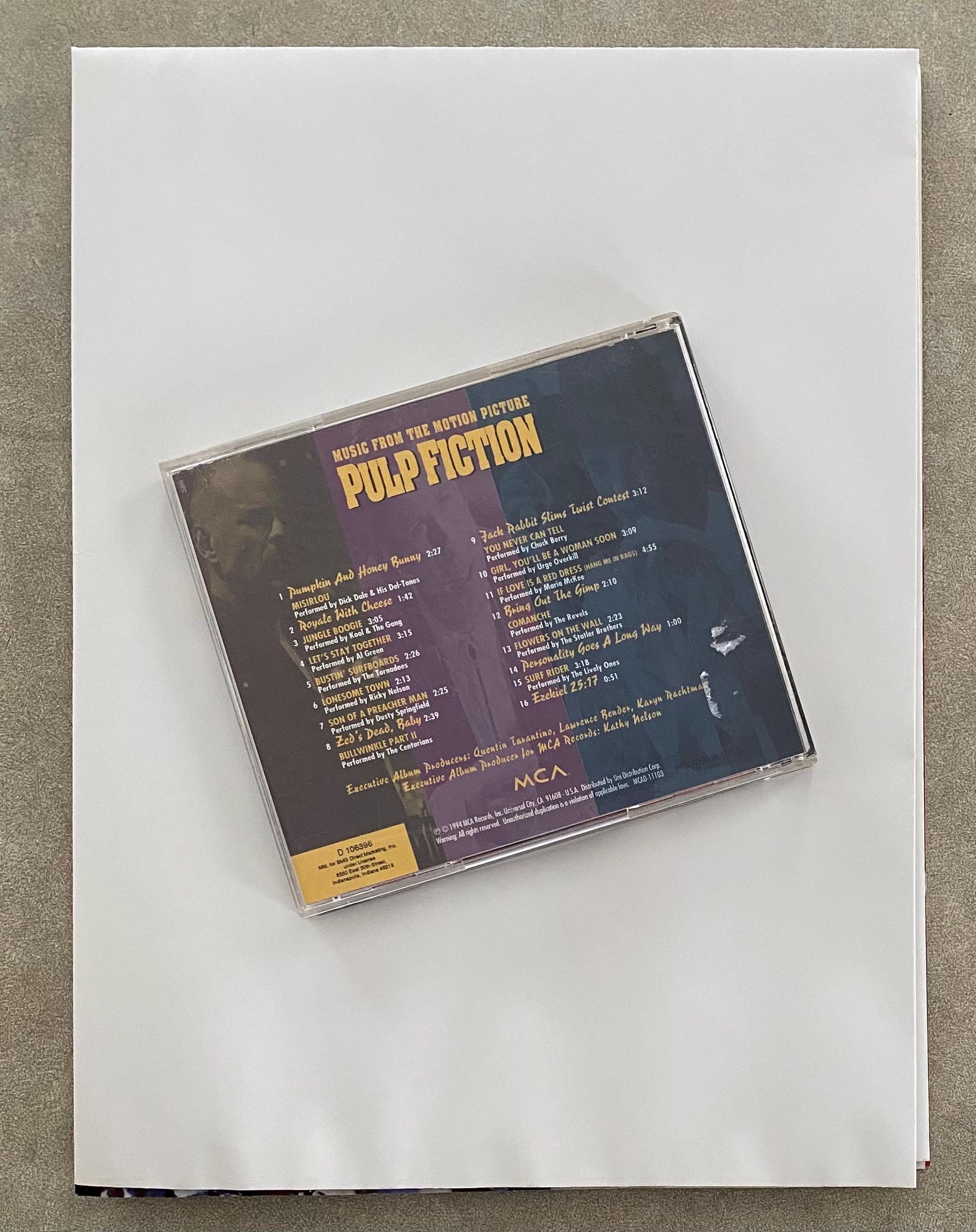 Pulp Fiction Poster & CD Set - Etsy