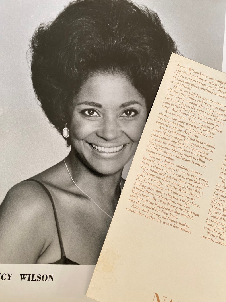 Nancy Wilson Press Kit - Etsy