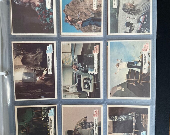 Bionic Woman Trading Cards - Etsy