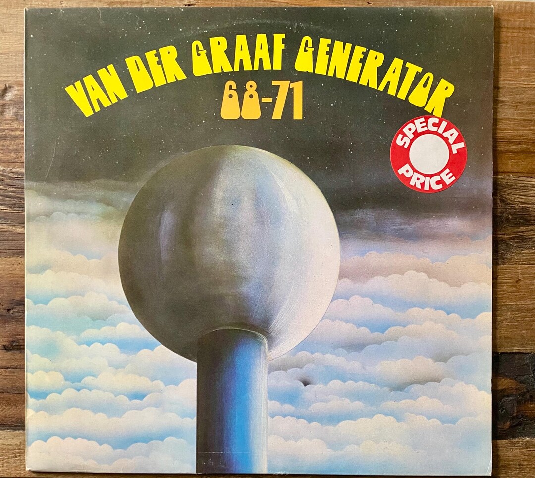 Van Der Graaf Generator ‘68-‘71 LP NM/M First Pressing - Etsy