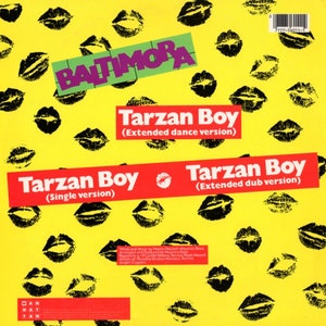 Baltimora Tarzan Boy 12 Vinyl - Etsy